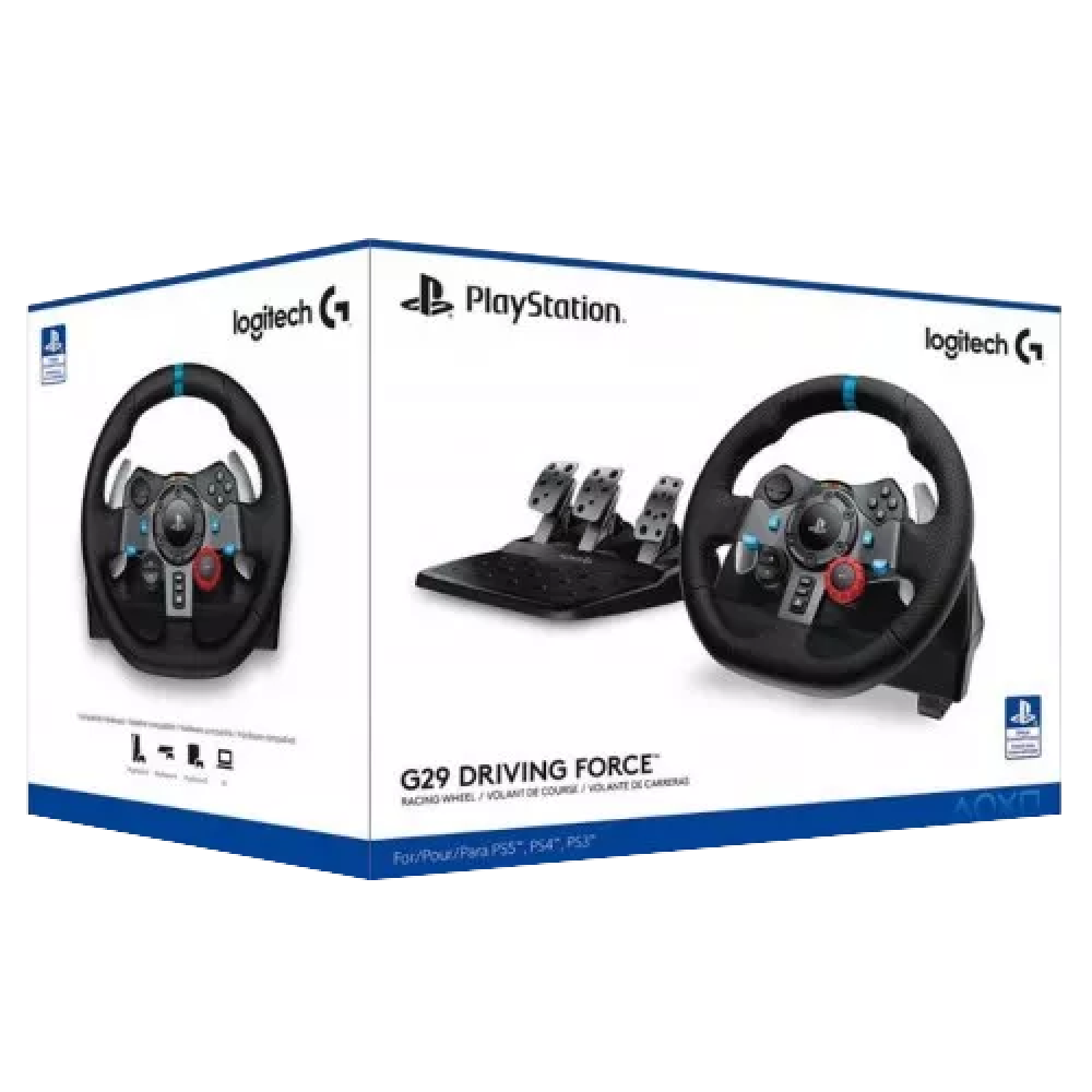 Logitech G29 Driving Racing Wheel (PS5,PS4,PS3)