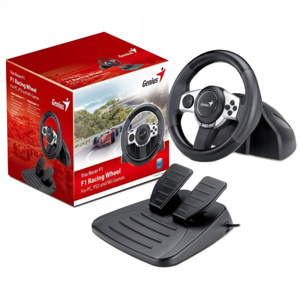 Genius TRIO RACER F1 Racing Wheel